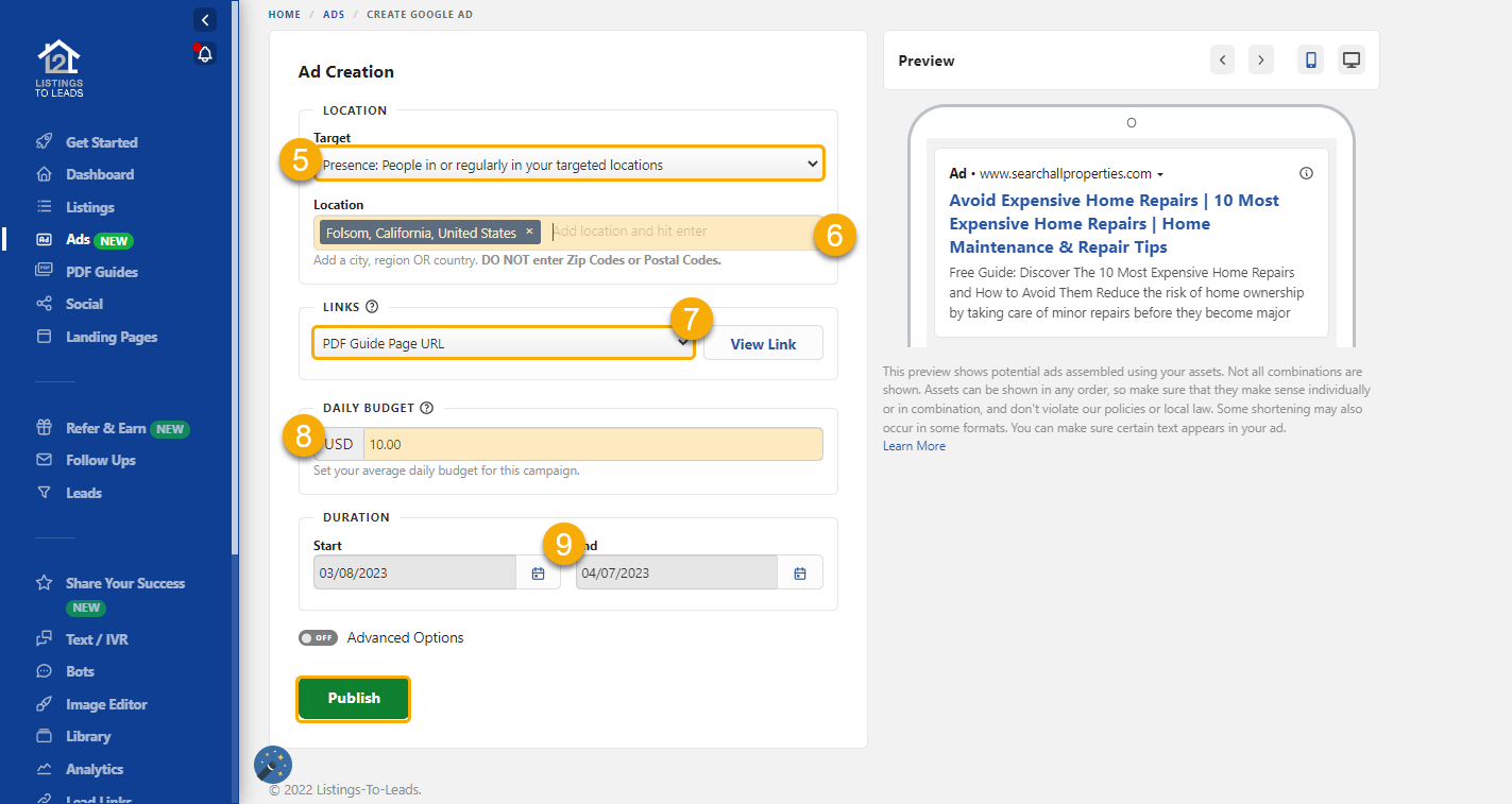 Google Ads - PDF Guides – Listings-to-Leads