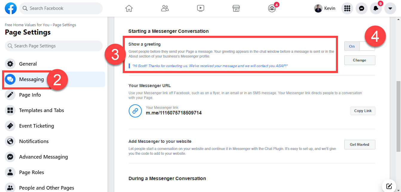 Turn Instant Replies OFF before setting up BOTS – Listings-to-Leads