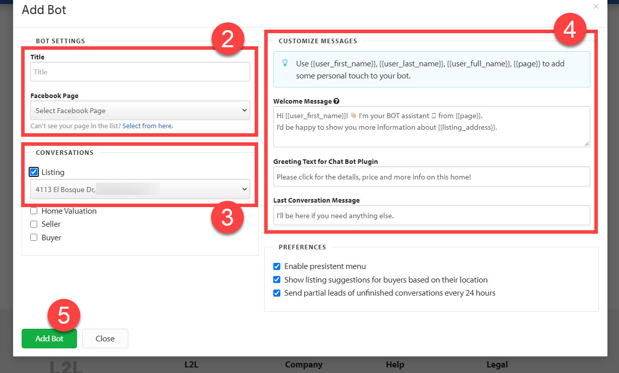 How to Create Bots – Listings-to-Leads